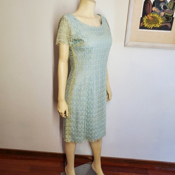 Vintage | Dresses | 6s Edith Flagg Lace Shift Dress | Poshmark